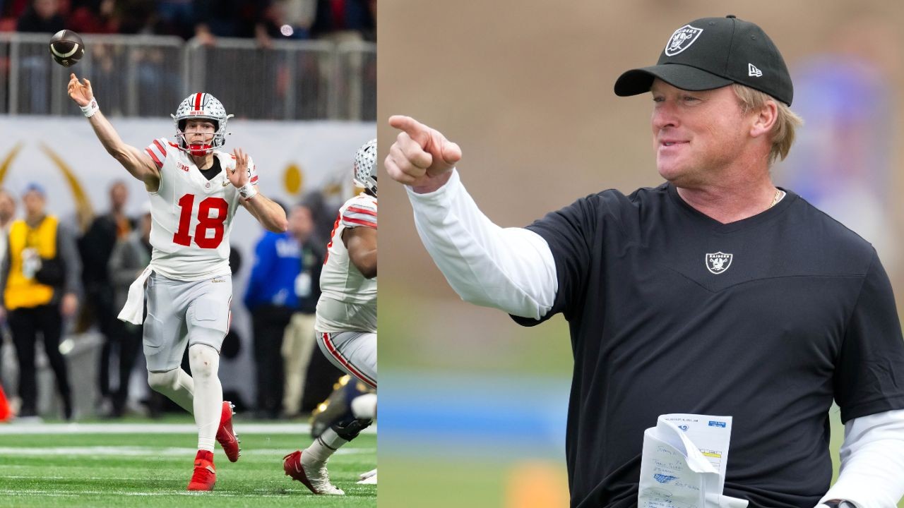 ‘Fanboy’ Jon Gruden Gets Will Howard to Demonstrate the Secret Behind ...