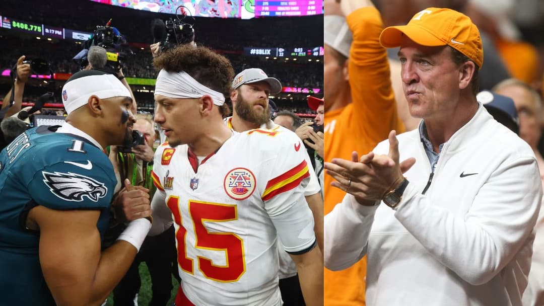 When Peyton Manning Coached Patrick Mahomes and Jalen Hurts at the ...