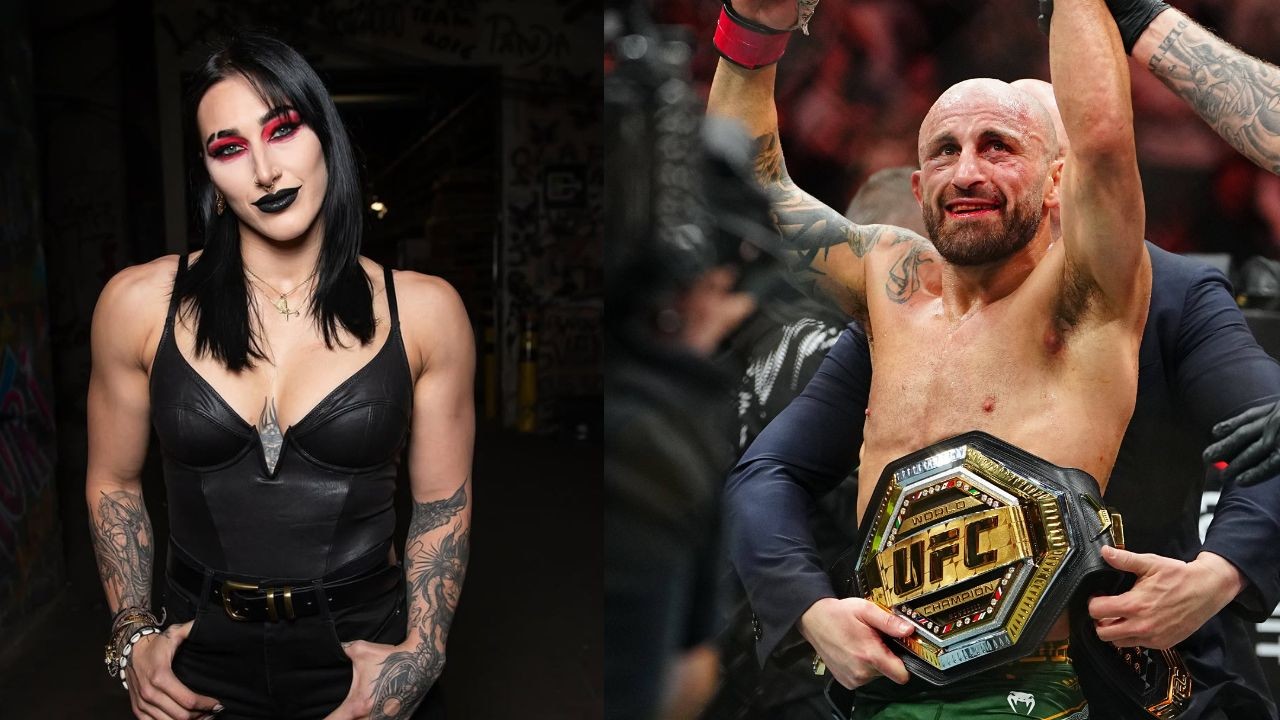 WrestleMania 41 Star Rhea Ripley Attends UFC 314 to Support ‘Aussie Boy ...