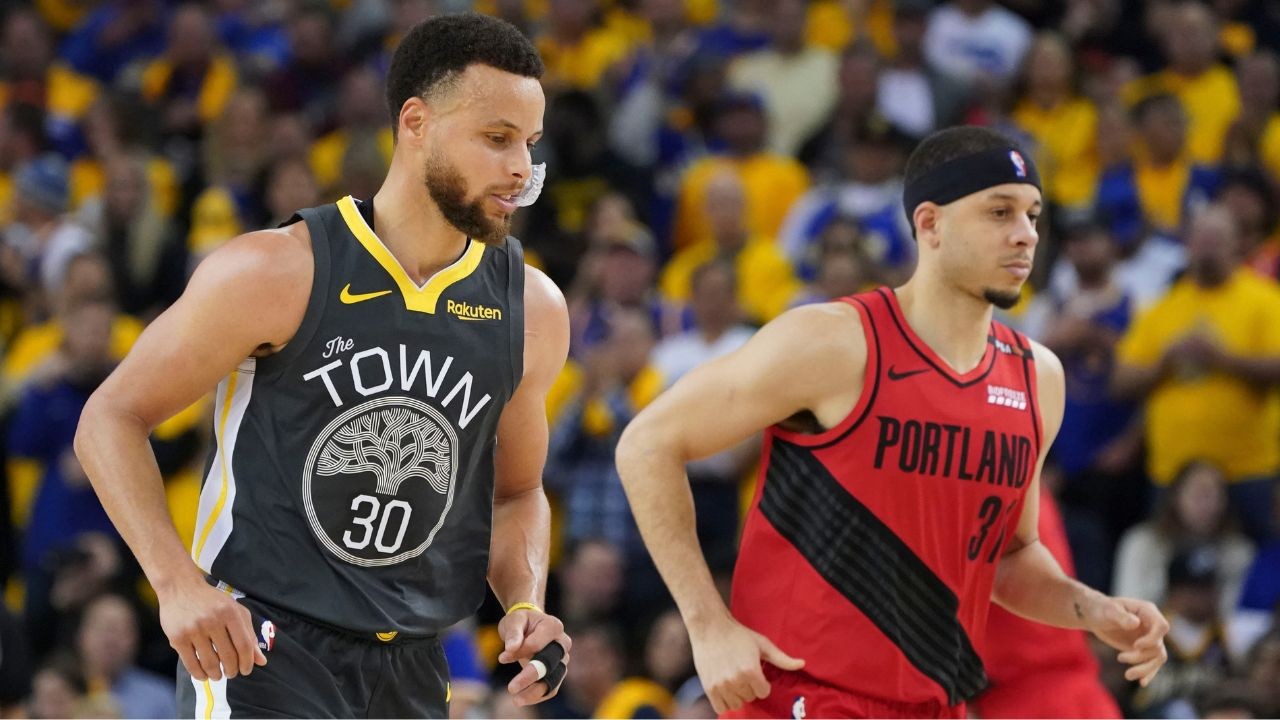 “Got to Flip a Coin”: Steph Curry Facing Brother Seth in 2019 WCF Left ...