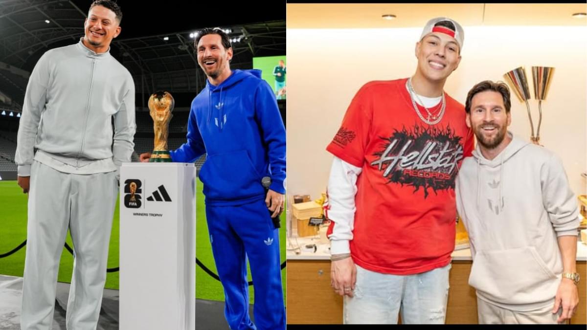 Jackson Mahomes Reacts in 2 Words as Patrick Mahomes Joins Lionel Messi ...