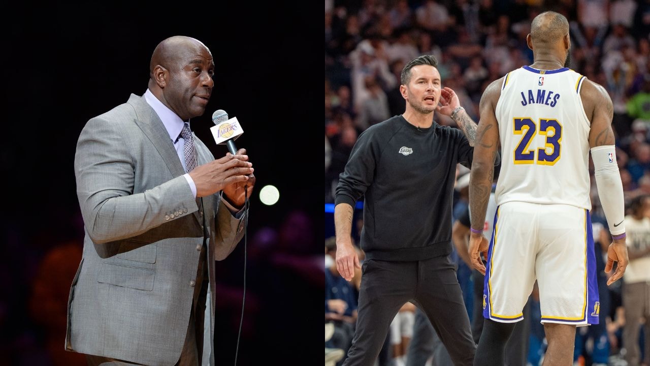 Magic Johnson Blames JJ Redick's Historic Decision On LeBron James' 4th Quarter Dud In Lakers ...