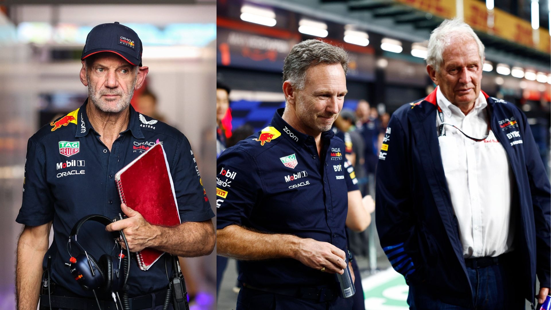 Christian Horner and Helmut Marko at Loggerheads Over Adrian Newey ...
