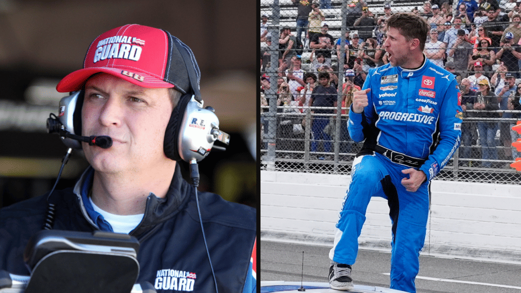 "He's Not Afraid": Steve Letarte in Awe of Denny Hamlin Beating Father ...