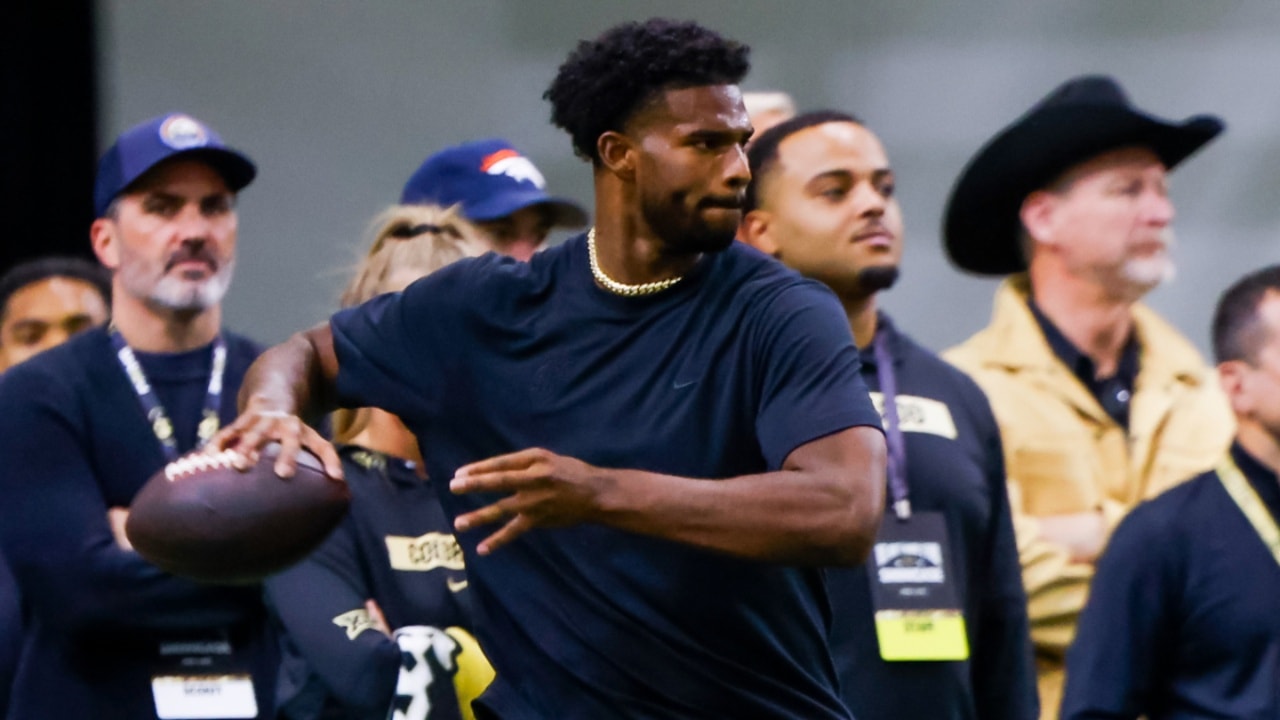 Darius Slayton & Andre Cisco's Comments on Shedeur Sanders' Pro Day ...