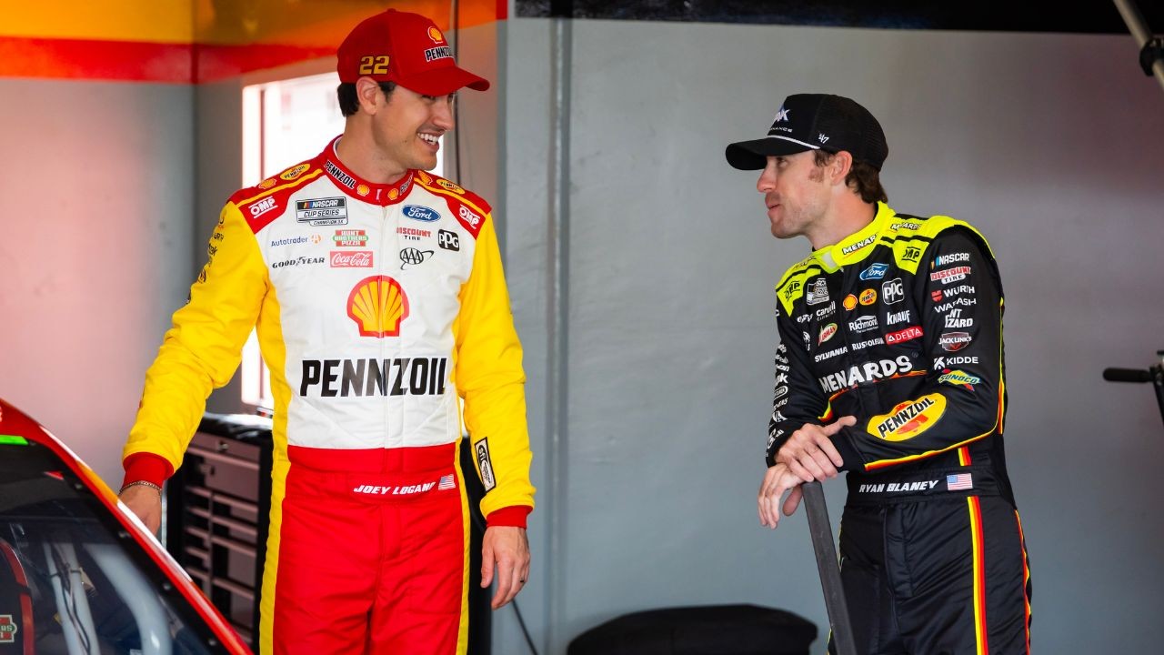 Joey Logano Reveals the Key to Ryan Blaney’s “Lights Out” Nashville ...