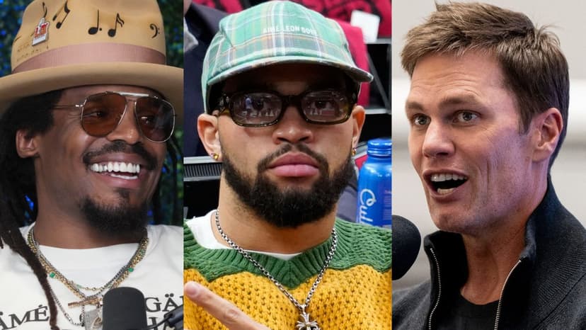 Cam Newton Cites Tom Brady & Caleb Williams as Examples While Talking ...