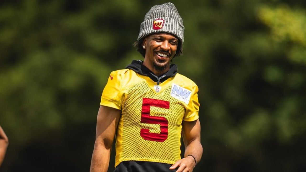 Jayden Daniels Jokes That Deebo Samuel’s Addition Will Give His Stat Sheet a Massive Boost - The ...