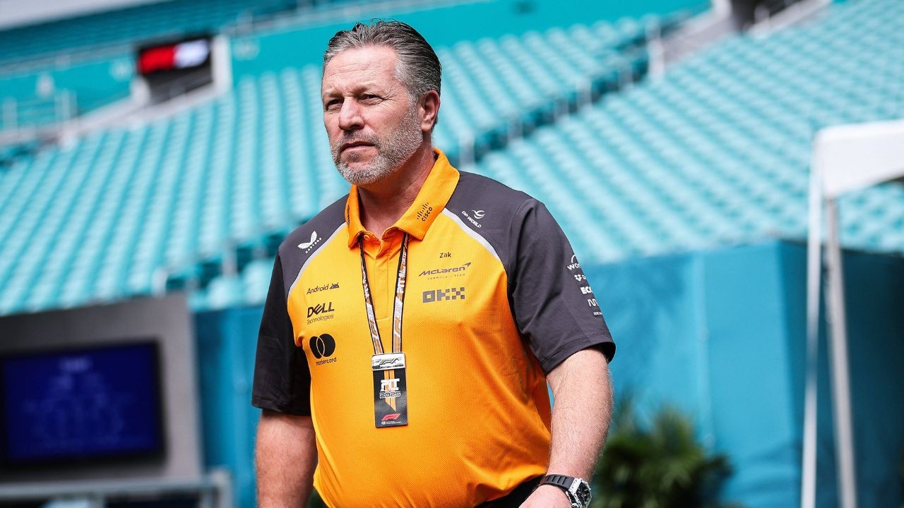 What Is “Tire Water” That Zak Brown Drank During Miami GP FP1? - The ...