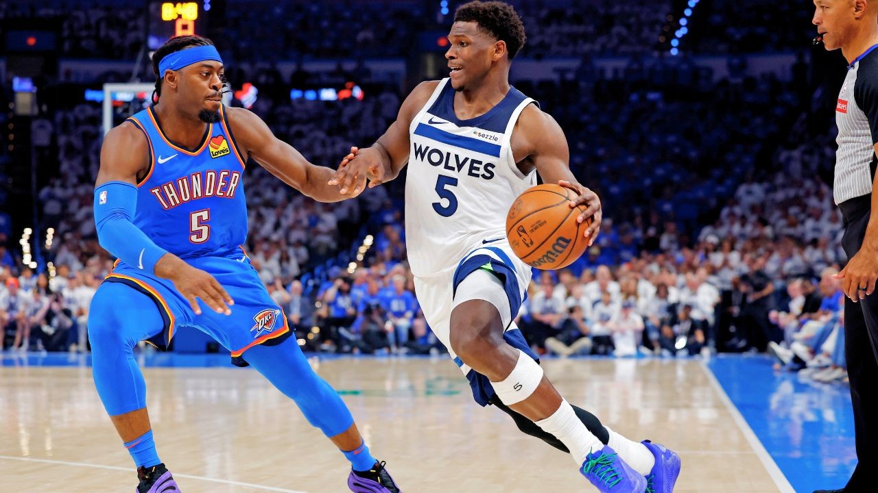 “They Put Belt to A**”: Anthony Edwards Kept It Real After OKC Beat Wolves in the WCF - The ...