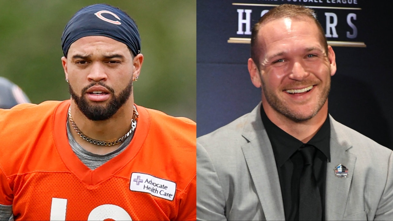 Bears Legend Brian Urlacher Explains How Caleb Williams Could’ve Beaten Jayden Daniels for ...