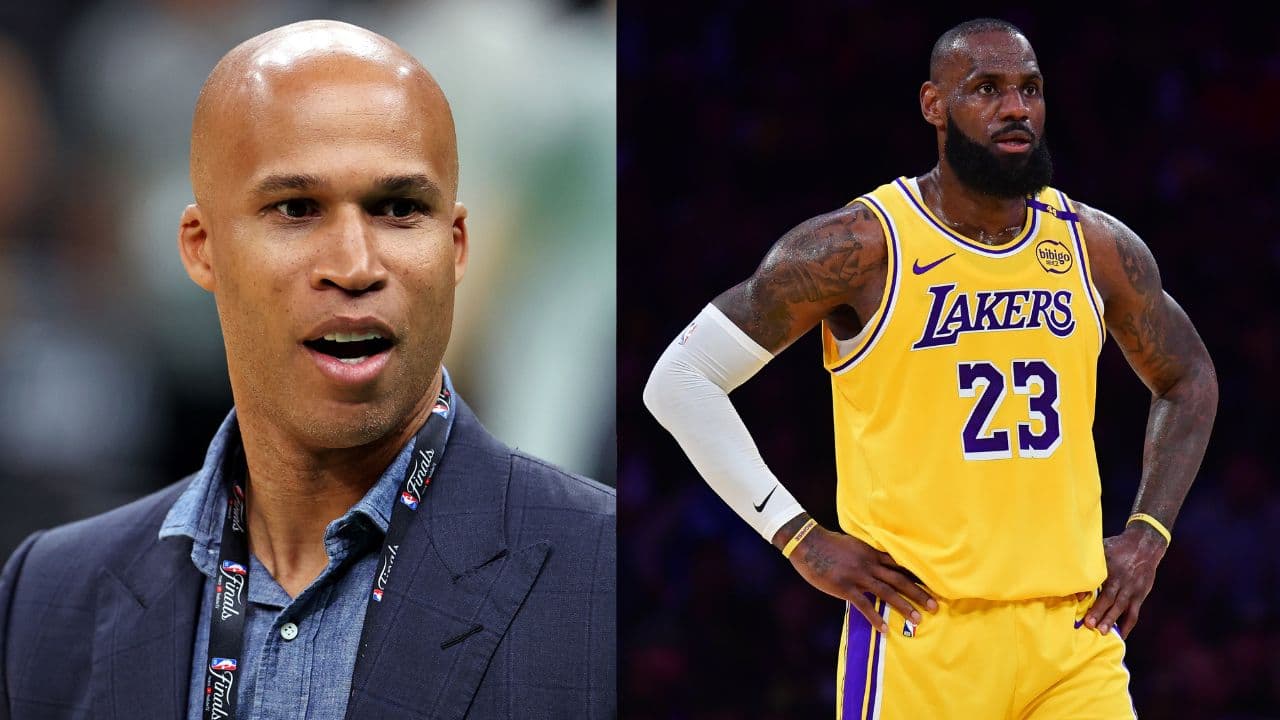 "Didn't Text Me": Richard Jefferson and Celtics Legend Defend LeBron ...
