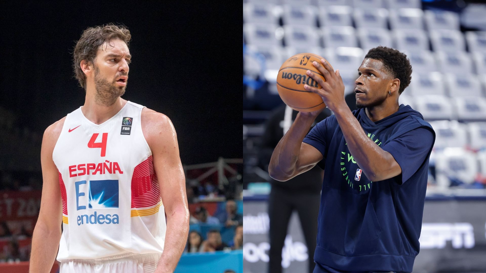 Pau Gasol Weighs In on Timberwolves’ Title Hopes, Says Anthony Edwards ...