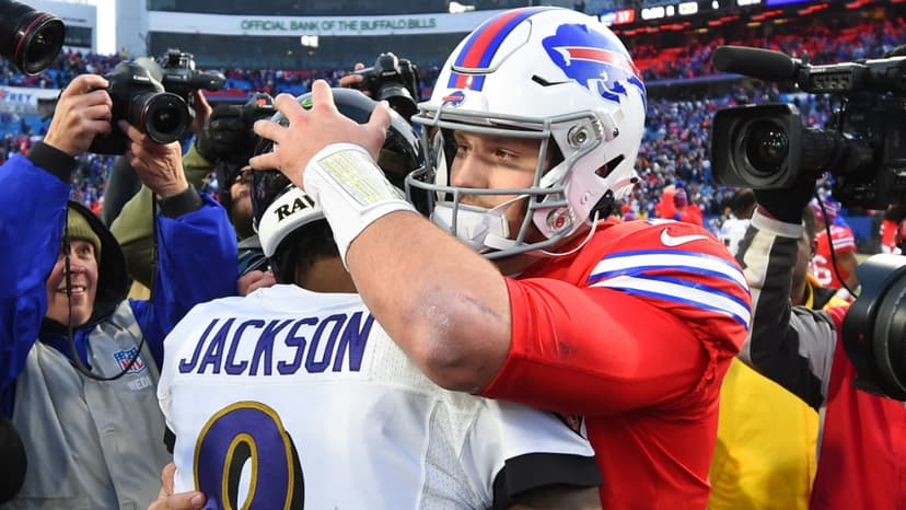 Despite Starting in the Same Year, Josh Allen Leads Lamar Jackson With ...