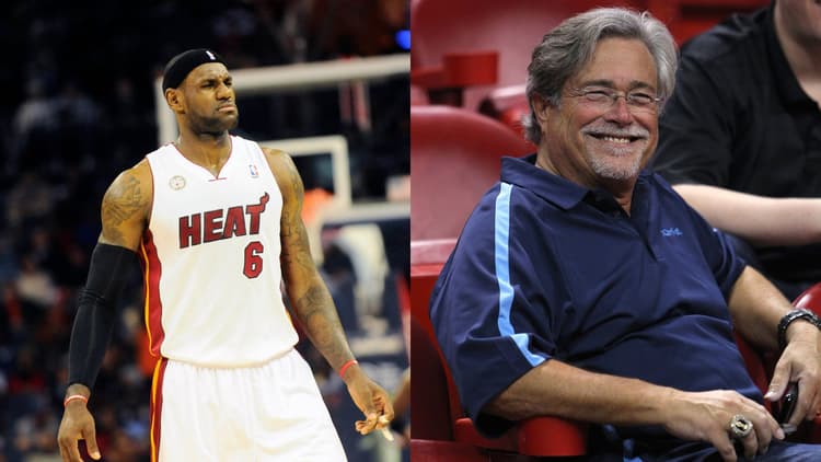 Micky Arison Takes Shots At LeBron James' "Not 1, Not 2" Heat Title ...