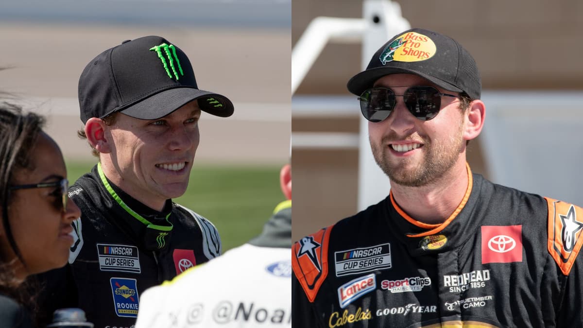 WATCH: Chase Briscoe Reacts in Awe as Tyler Reddick Shaves off His ...