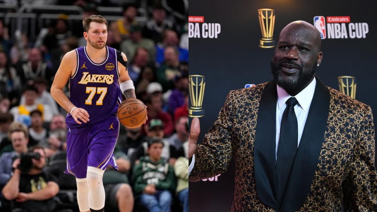 Shaquille O'Neal Explains Why He Won't Comment on Luka Doncic's MVP ...