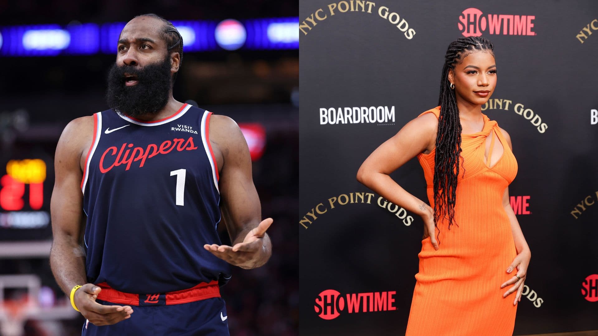 “Nobody Said That but You”: James Harden Jokingly Ribs Taylor Rooks for ...
